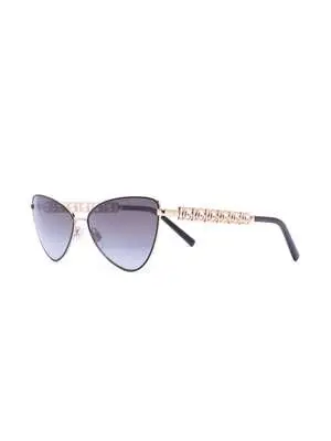 Dolce & Gabbana Logo Chain Cat-eye Sunglasses