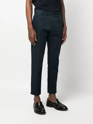 PT TORINO Rebel Cropped Trousers - Blue