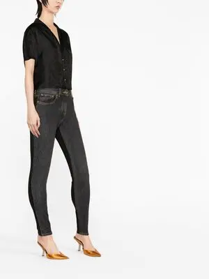 Versace Barocco Jacquard Pajama Top