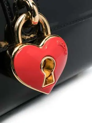 Moschino Heart-lock Crossbody Bag