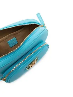 Mcm Mini Mode Travia Crossbody Bag - Blue