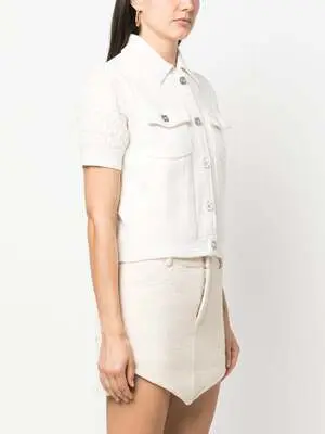 BARRIE Knitted Sleeveless Jacket - Neutrals