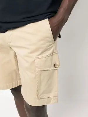 Woolrich Straight-leg Cotton Shorts - Neutrals