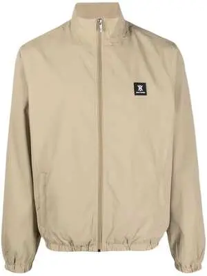 DAILY PAPER Logo-patch Zip-up Jacket