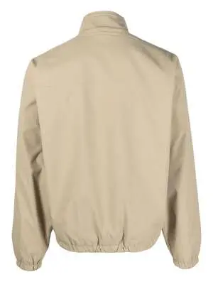 DAILY PAPER Logo-patch Zip-up Jacket