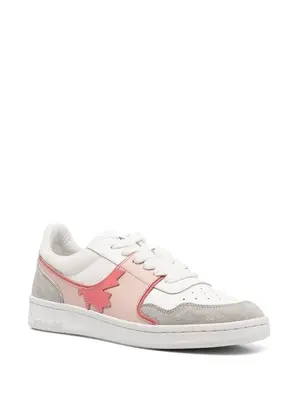 Dsquared2 Colour-block Maple-patch Low-top Sneakers