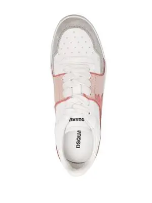 Dsquared2 Colour-block Maple-patch Low-top Sneakers