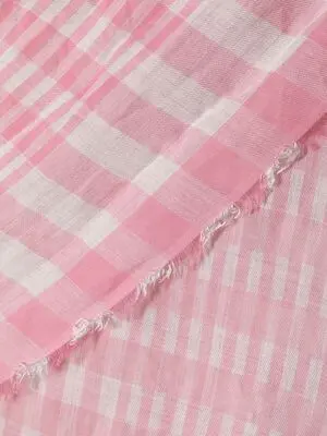 Faliero Sarti Check-pattern Scarve