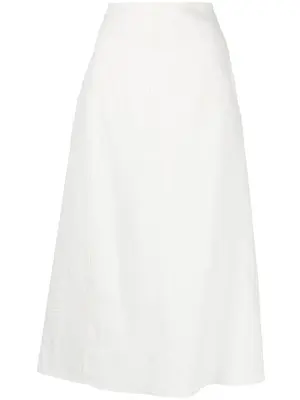 JIL SANDER Flared Panelled Midi Skirt