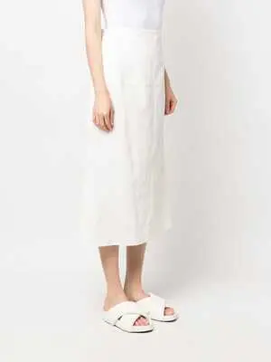 JIL SANDER Flared Panelled Midi Skirt
