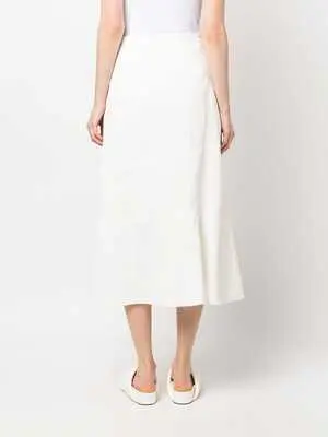 JIL SANDER Flared Panelled Midi Skirt