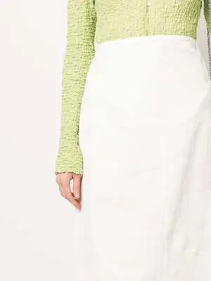 JIL SANDER Flared Panelled Midi Skirt
