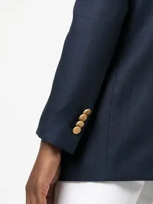 Tagliatore Double-breasted Tailored Blazer - Blue