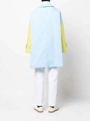 Mackintosh Humbie A-line Coat - Blue