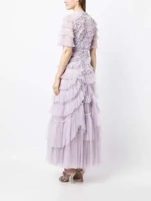 NEEDLE & THREAD Marilla Ruffled Gown