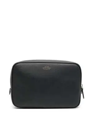 Smythson Tech Organiser Pouch - Black