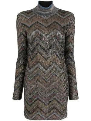Missoni Zig-zag Knit Mini Dress