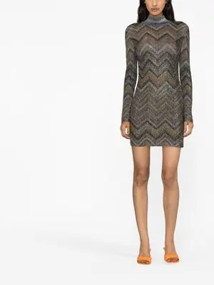 Missoni Zig-zag Knit Mini Dress