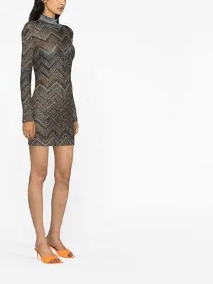 Missoni Zig-zag Knit Mini Dress