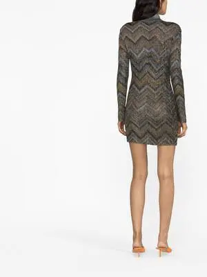 Missoni Zig-zag Knit Mini Dress