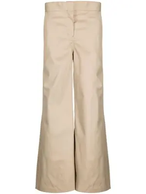 Palm Angels Reversed Waistband Chino Pants - Brown