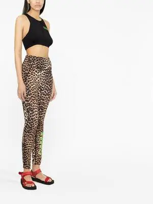 GANNI Logo-print Zip-up Top