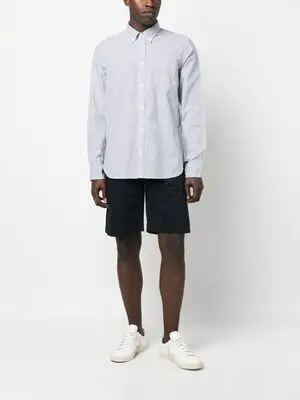 Woolrich Cotton Chino Shorts - Blue