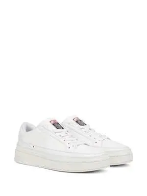 DIESEL® Logo-patch Low-top Sneakers - White