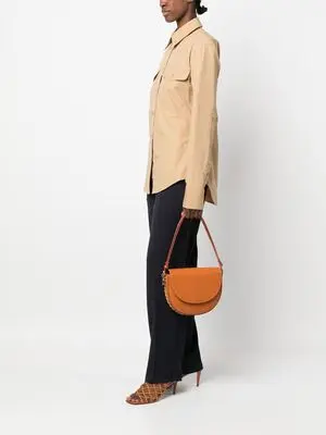 Stella McCartney Chain-detail Shoulder Bag - Orange