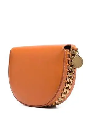 Stella McCartney Chain-detail Shoulder Bag - Orange