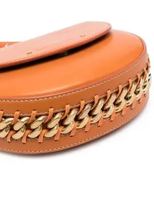 Stella McCartney Chain-detail Shoulder Bag - Orange