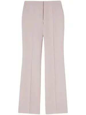JIL SANDER Pressed-crease Tailored Trousers - Pink