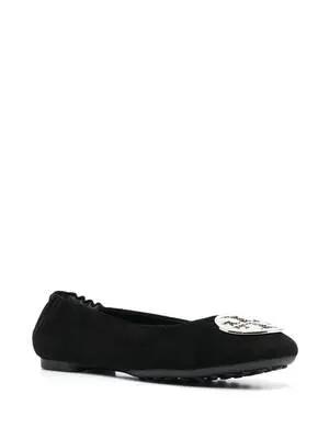 Tory Burch Logo Ballerina Shoes