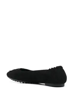 Tory Burch Logo Ballerina Shoes