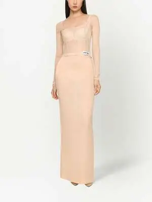 Dolce & Gabbana Georgette Maxi Skirt