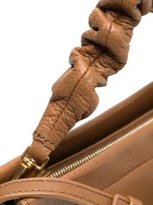 YU MEI Embossed-logo Crossbody Bag