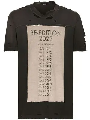 Dolce & Gabbana Re-edition 2023 Print T-shirt
