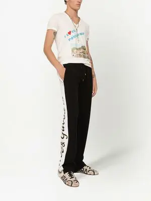 Dolce & Gabbana Embroidered Track Pants