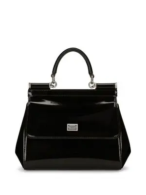 Dolce & Gabbana Small Sicily Top-handle Bag - Black