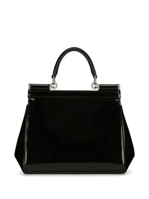Dolce & Gabbana Small Sicily Top-handle Bag - Black