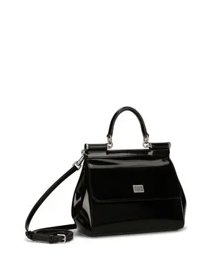 Dolce & Gabbana Small Sicily Top-handle Bag - Black