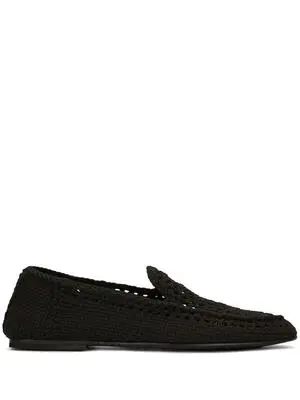 Dolce & Gabbana Woven Slides Slipper