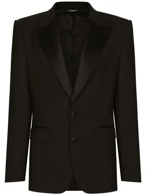 Dolce & Gabbana Sicilia-fit Single-breasted Tuxedo Blazer