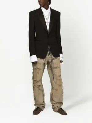 Dolce & Gabbana Sicilia-fit Single-breasted Tuxedo Blazer