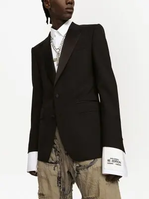 Dolce & Gabbana Sicilia-fit Single-breasted Tuxedo Blazer
