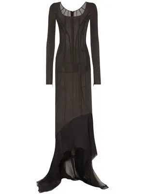 Dolce & Gabbana Georgette Maxi Dress