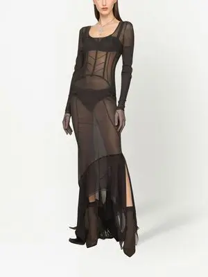 Dolce & Gabbana Georgette Maxi Dress