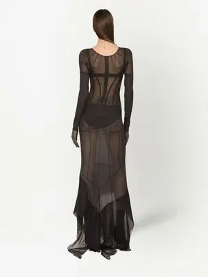 Dolce & Gabbana Georgette Maxi Dress