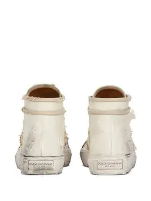 Dolce & Gabbana Lace-up Mid-top Sneakers