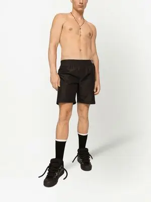 Dolce & Gabbana Logo Plaque Swim Shorts